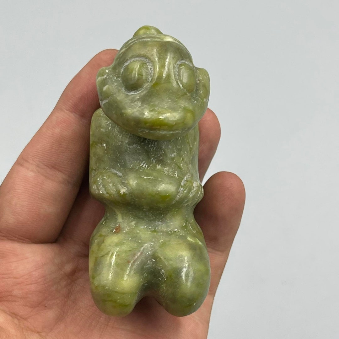 Ancient Chinese Jade Stone Deity Figurine - Etsy