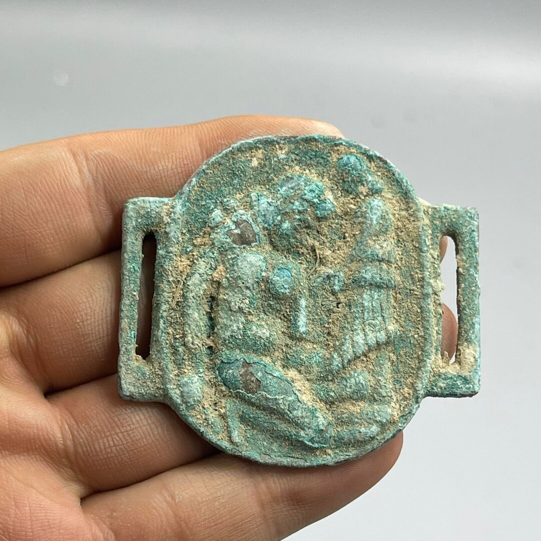 Ancient Roman Bronze Buckle: Collectible Antique Piece - Etsy