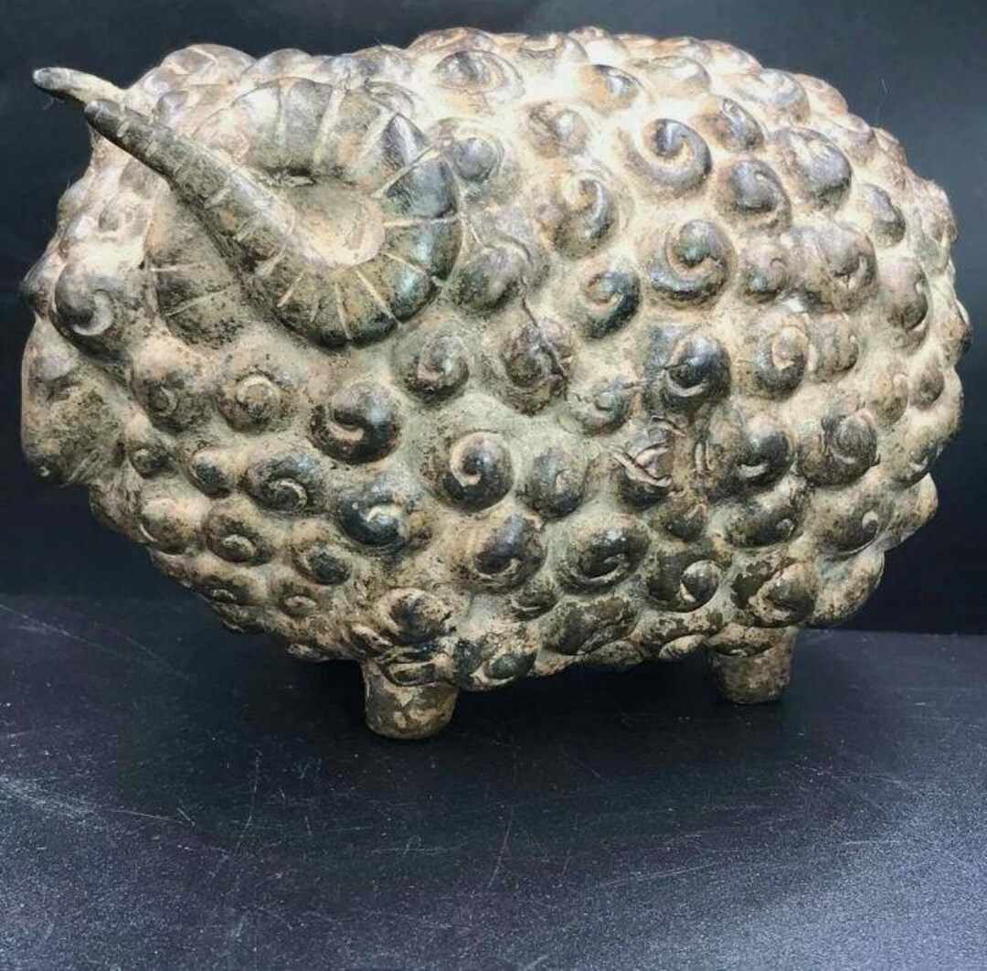 Ancient Roman Bronze Sheep Statuette - Etsy