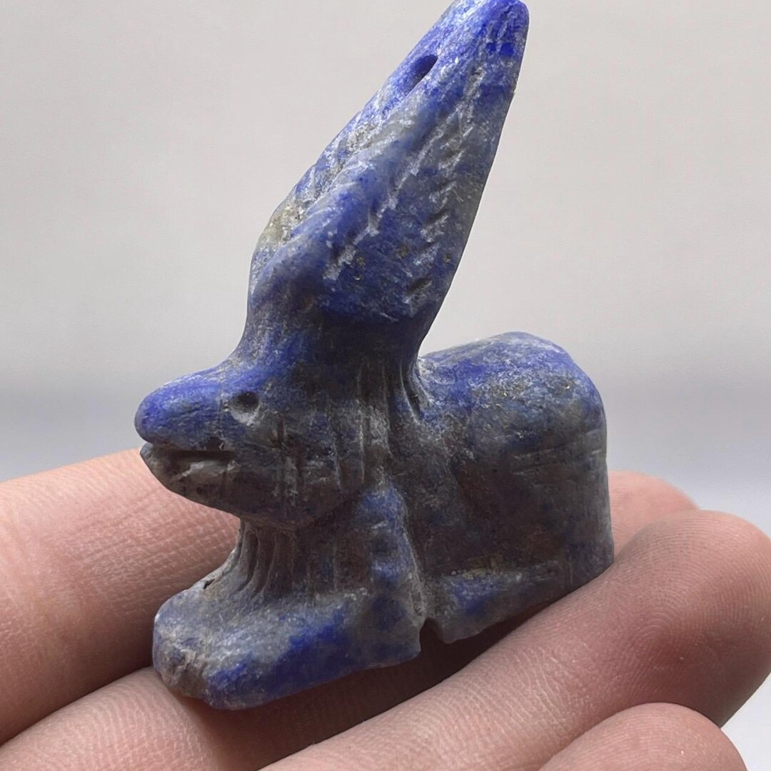 Lapis Lazuli Hase Statue: Altes orientalisches Amulett - Etsy.de