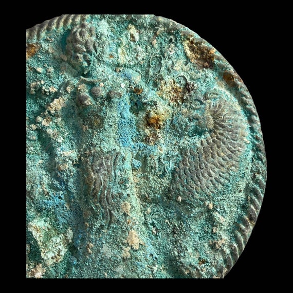 Ancient Old Bactrian Greco Male With Wings On Aniamls… - Gem