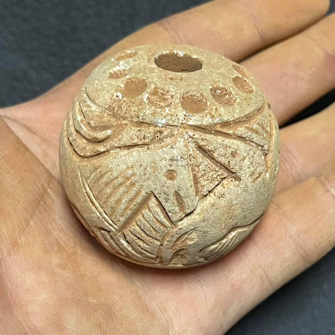 Super Sumerian Mesopotamia Artifact Figures Engraved Scence Intaglio ...