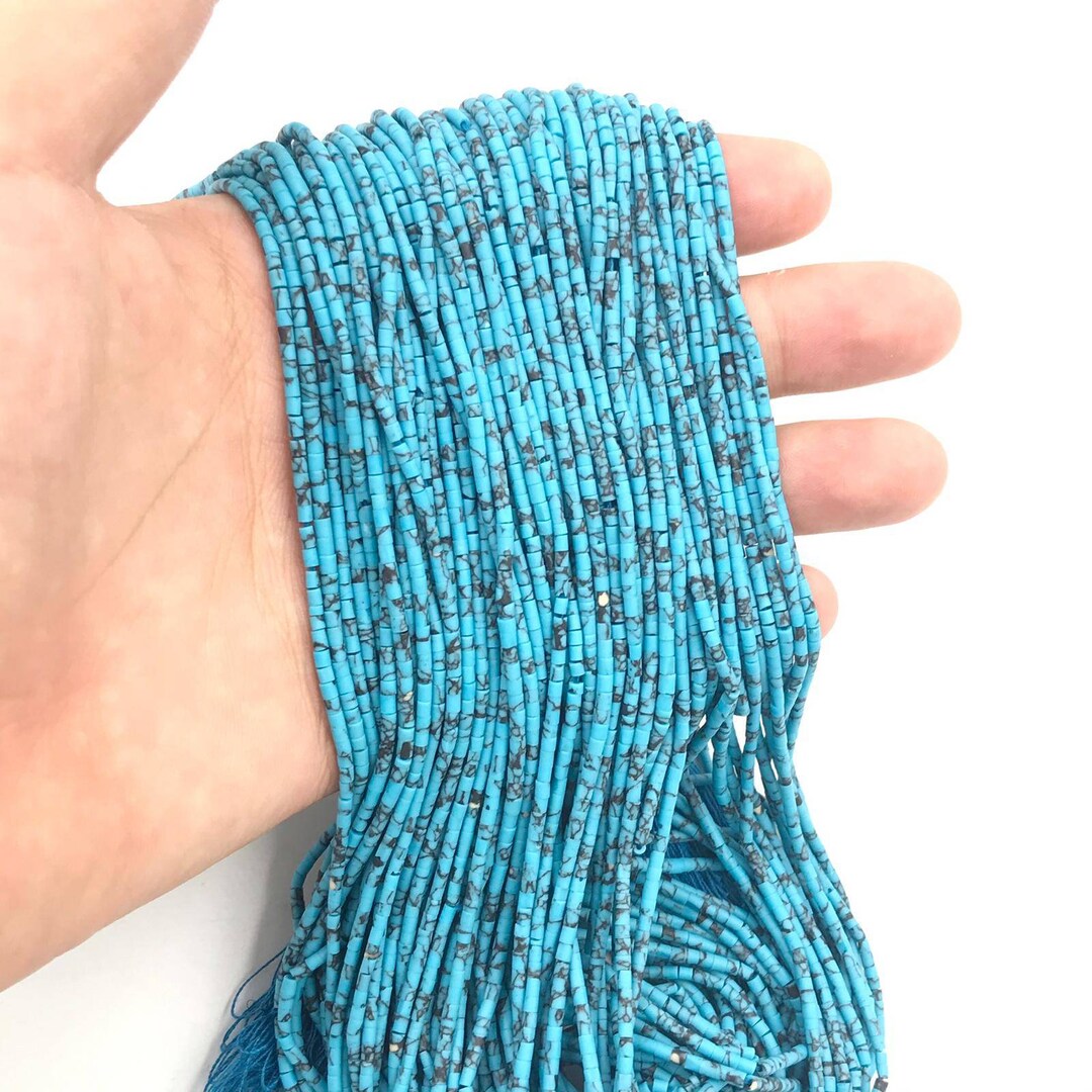 50 Strands: Afghan Turquoise 2mm Seed Beads for Jewelry Making - Etsy