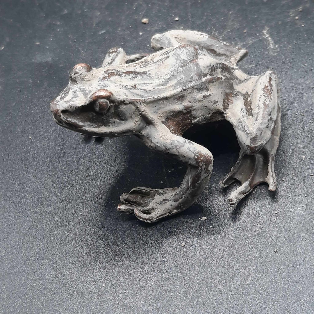 Unique Ancient Very Old Rare Bronze Animal Carved Frog Figure - Etsy