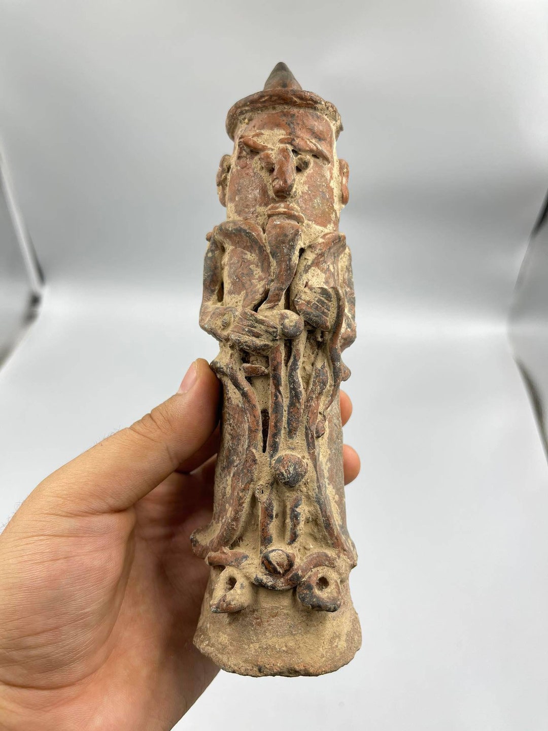 Museum Quality Ancient Near Eastern Ancient Terracotta Rare Old King ...