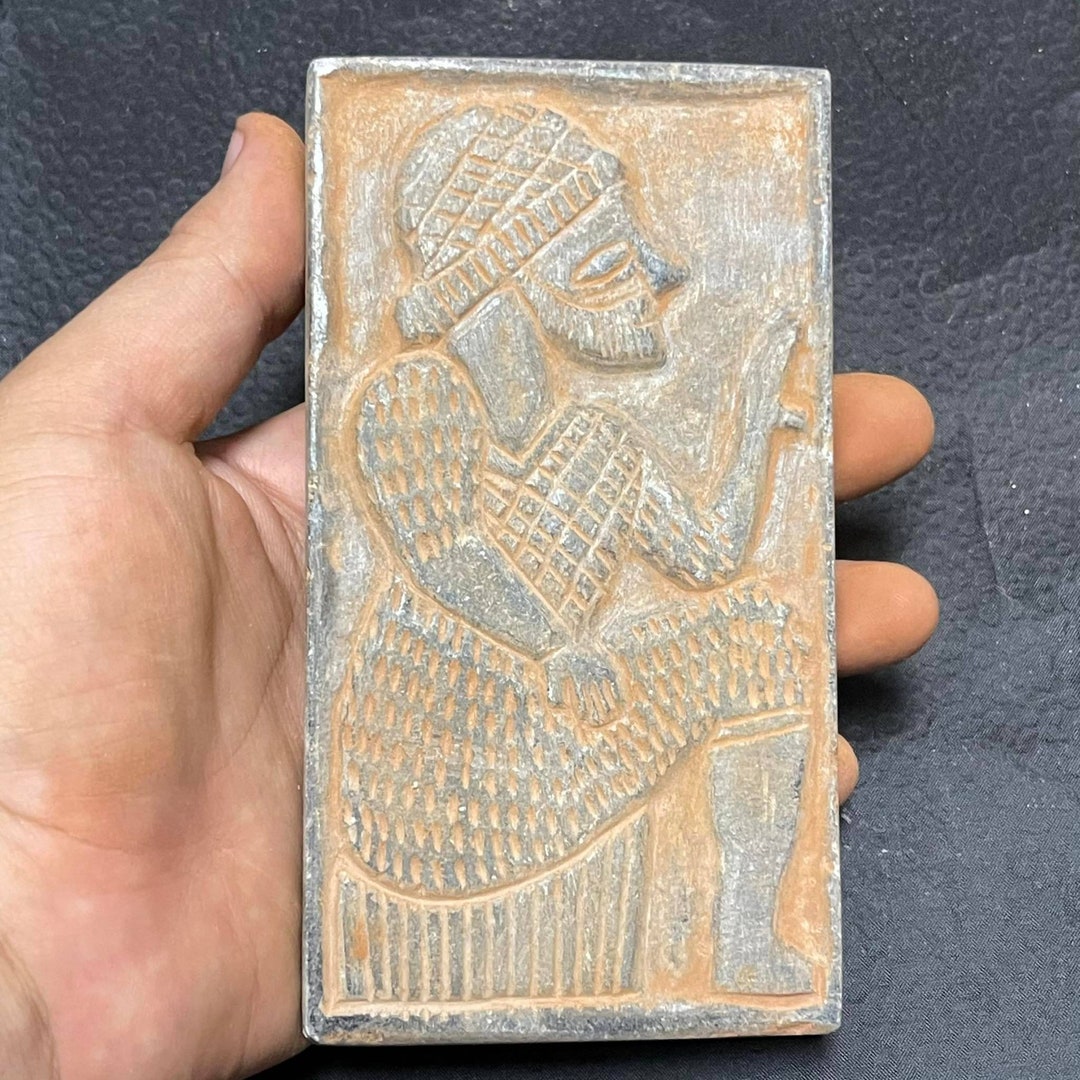 Rare Ancient Sumerian Rare Large Stone Fragment Tablet With - Etsy