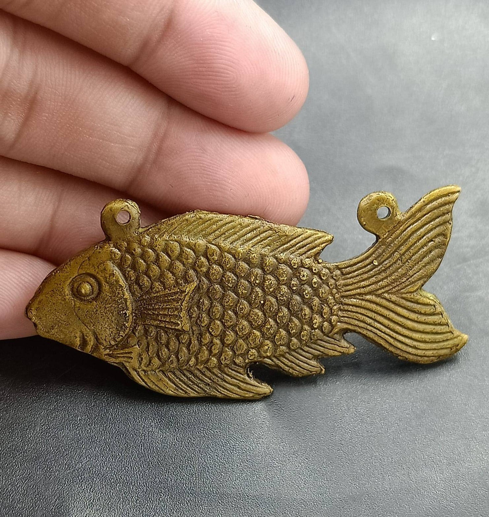 100BC Wonderful Ancient Old Vintage Bronze Rare Fish Statue - Etsy