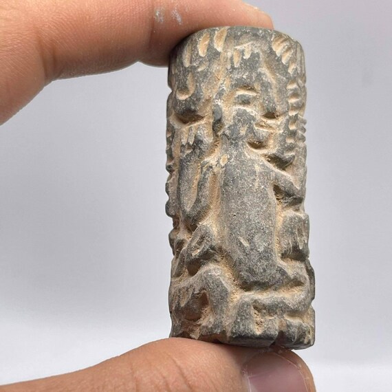 Very Rare Near Eastern Ancient Bactrain Stone Beautif… - Gem