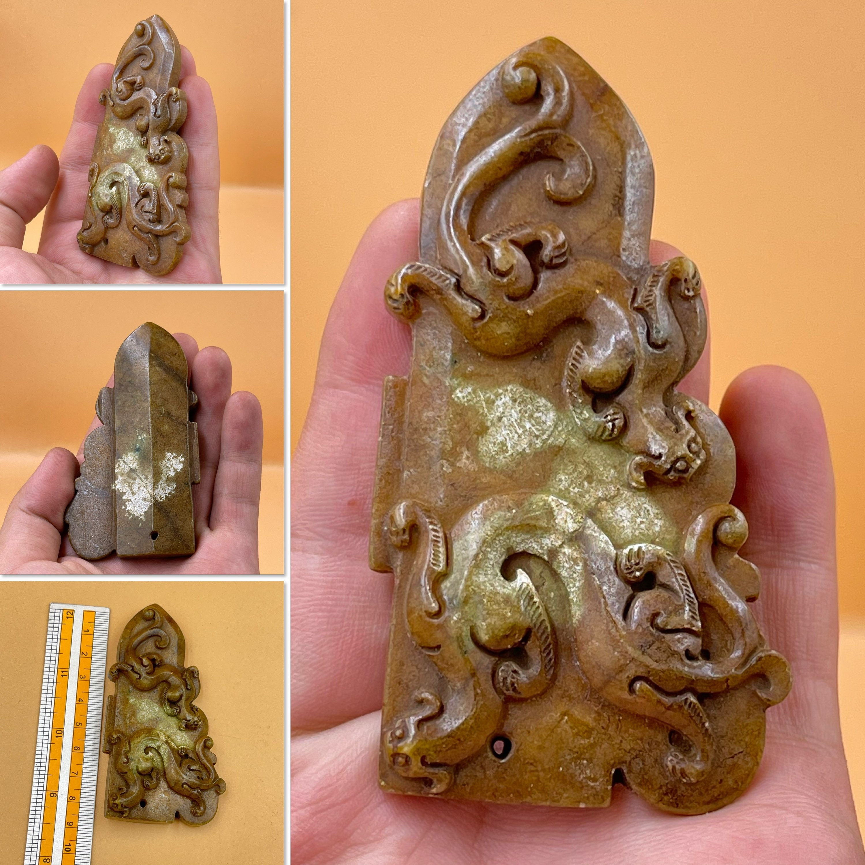 Tang Dynasty Dragon Plaque