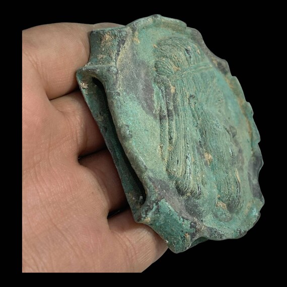 Spectacular Ancient Old Roman Bronze Beard King Face … - Gem