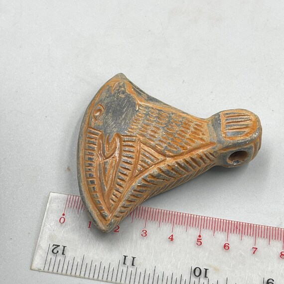 Ancient Near Eastern Old Bactrain Stone Horn Animal A… - Gem