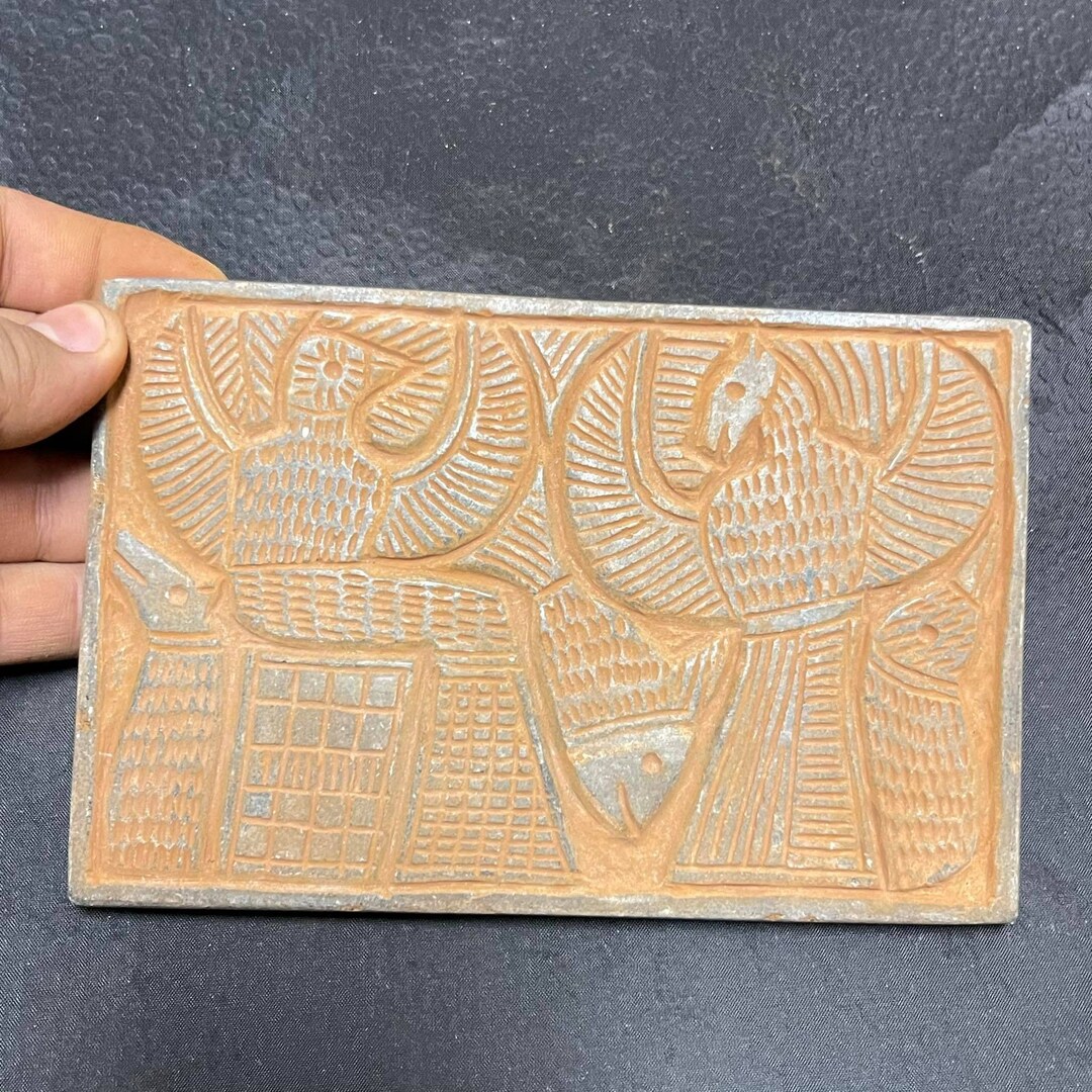 Ancient Sumerian Stone Tile: Mythical Birds Historical Tablet - Etsy