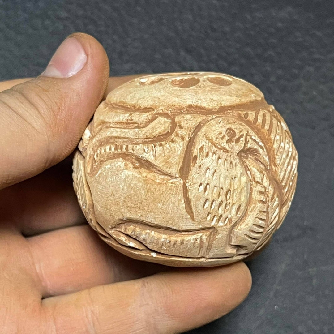 Beautiful Sumerian Mesopotamia Artifact Figures Engraved Scence ...