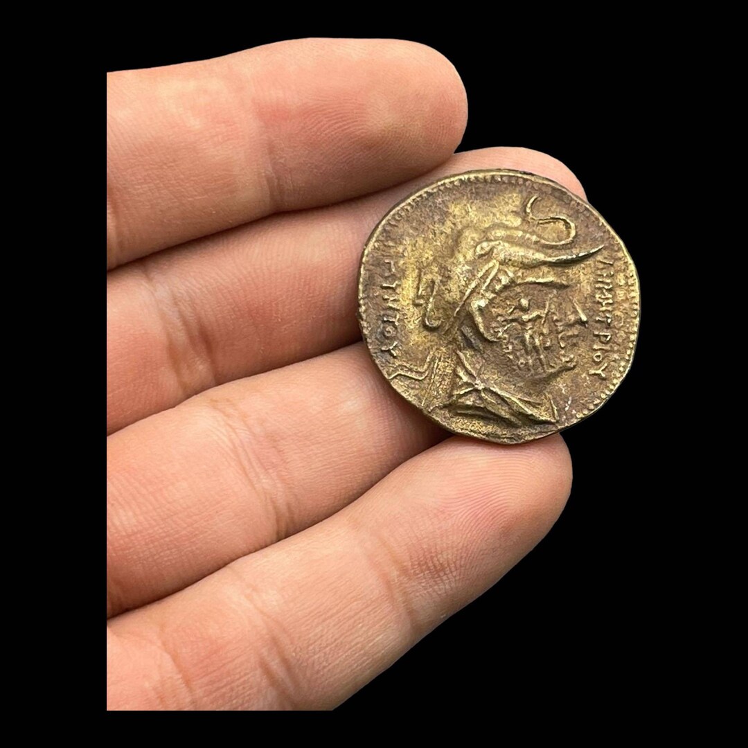 3rd Century Greek Empire Bronze Coin: Rare Ancient Relic - Etsy UK