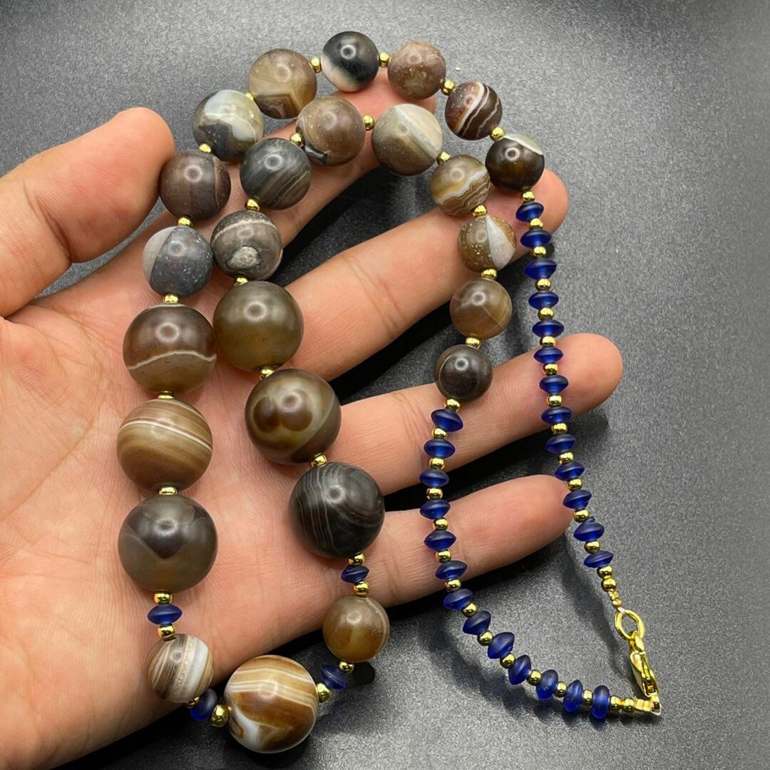 Excellent Ancient Himalayan Indo Tibetan Ancient Soleimani Agate Stone ...