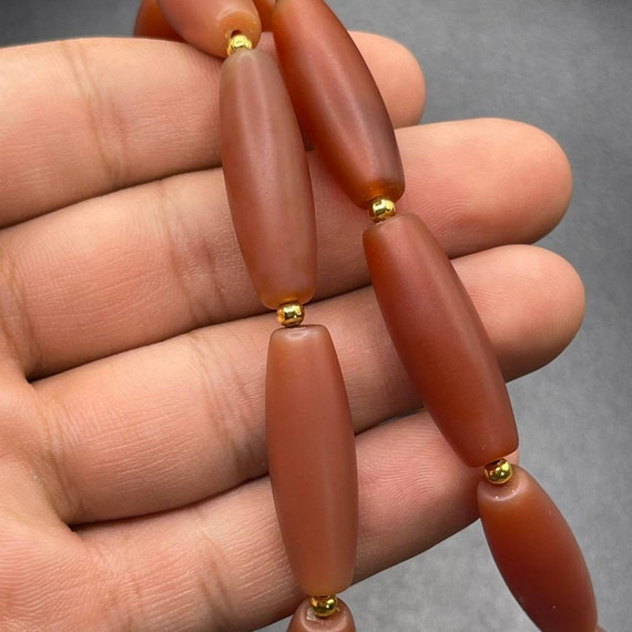 Antique Ancient Roman Carnelian Agate Stone And Himal… - Gem
