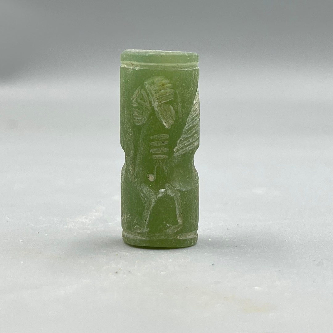Antique Near Eastern Ancient Jade Stone Beautifully Carved Rare ...