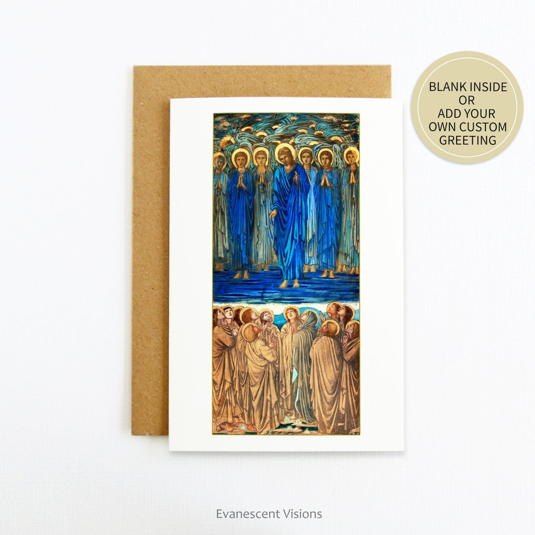 Ascension Card, Traditional Religious Christian Easter Greeting Card ...
