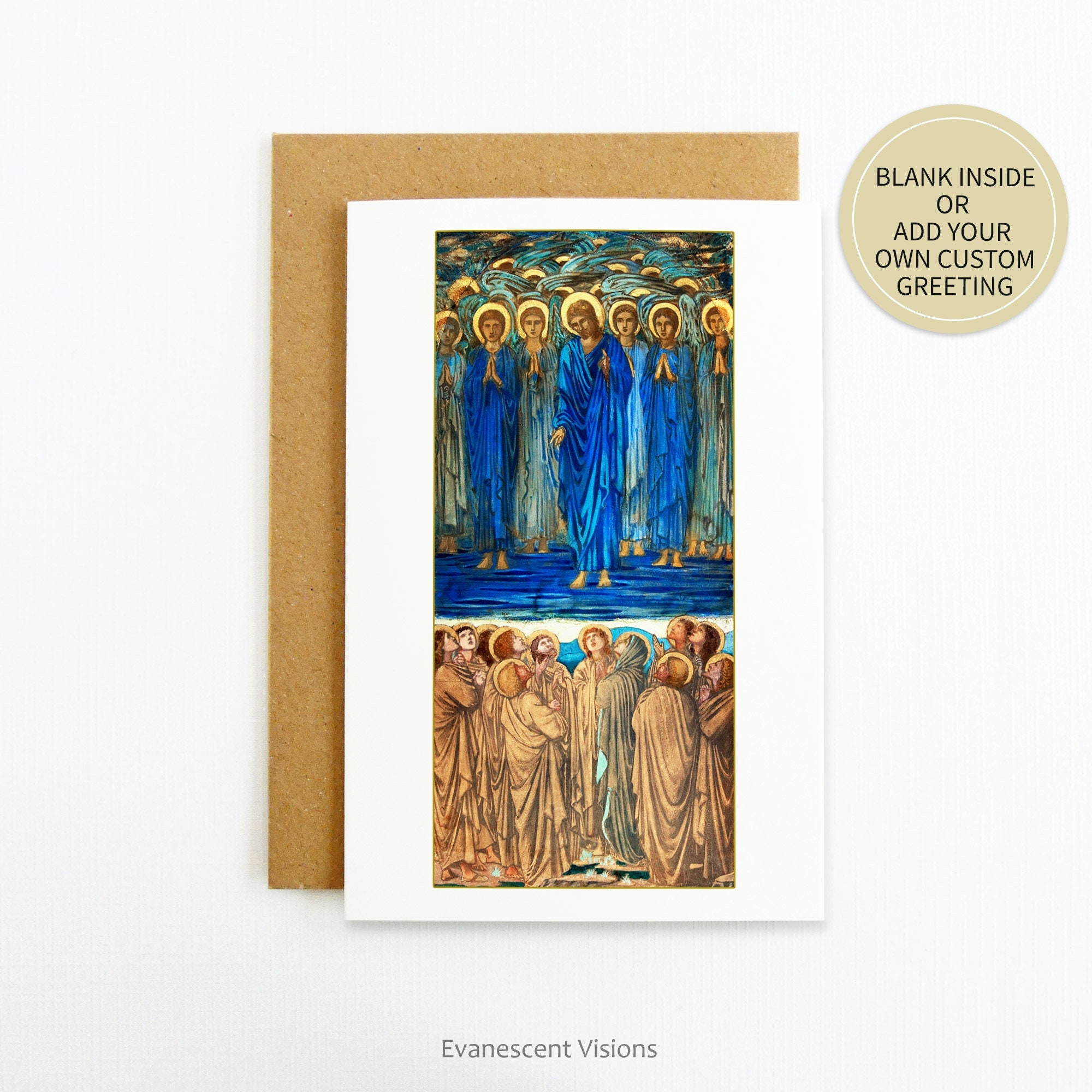 Ascension Card, Traditional Religious Christian Easter Greeting Card ...