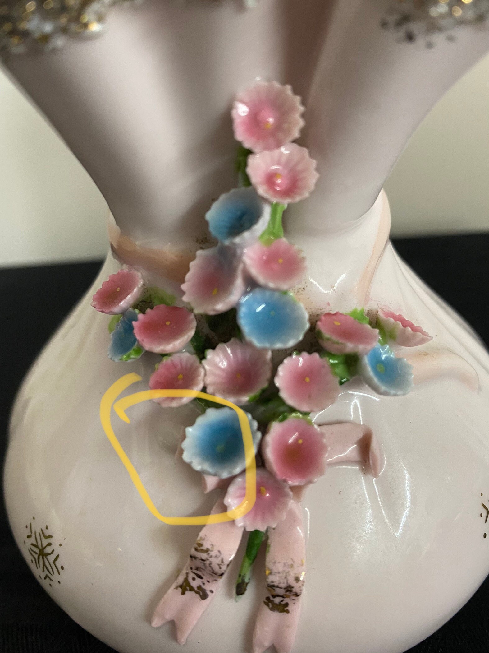Lefton China Pink Bag Vase with Flowers Gold Textured Edge | Etsy Lefton China Pink Bag Vase with Flowers Gold Textured Edge | Etsy