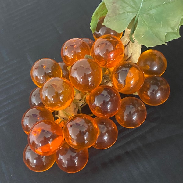 Lucite Grapes - Etsy
