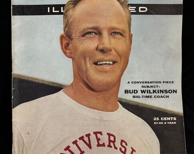 1955 Sports Illustrated/ Bud Wilkinson / University of Oklahoma/ OU ...