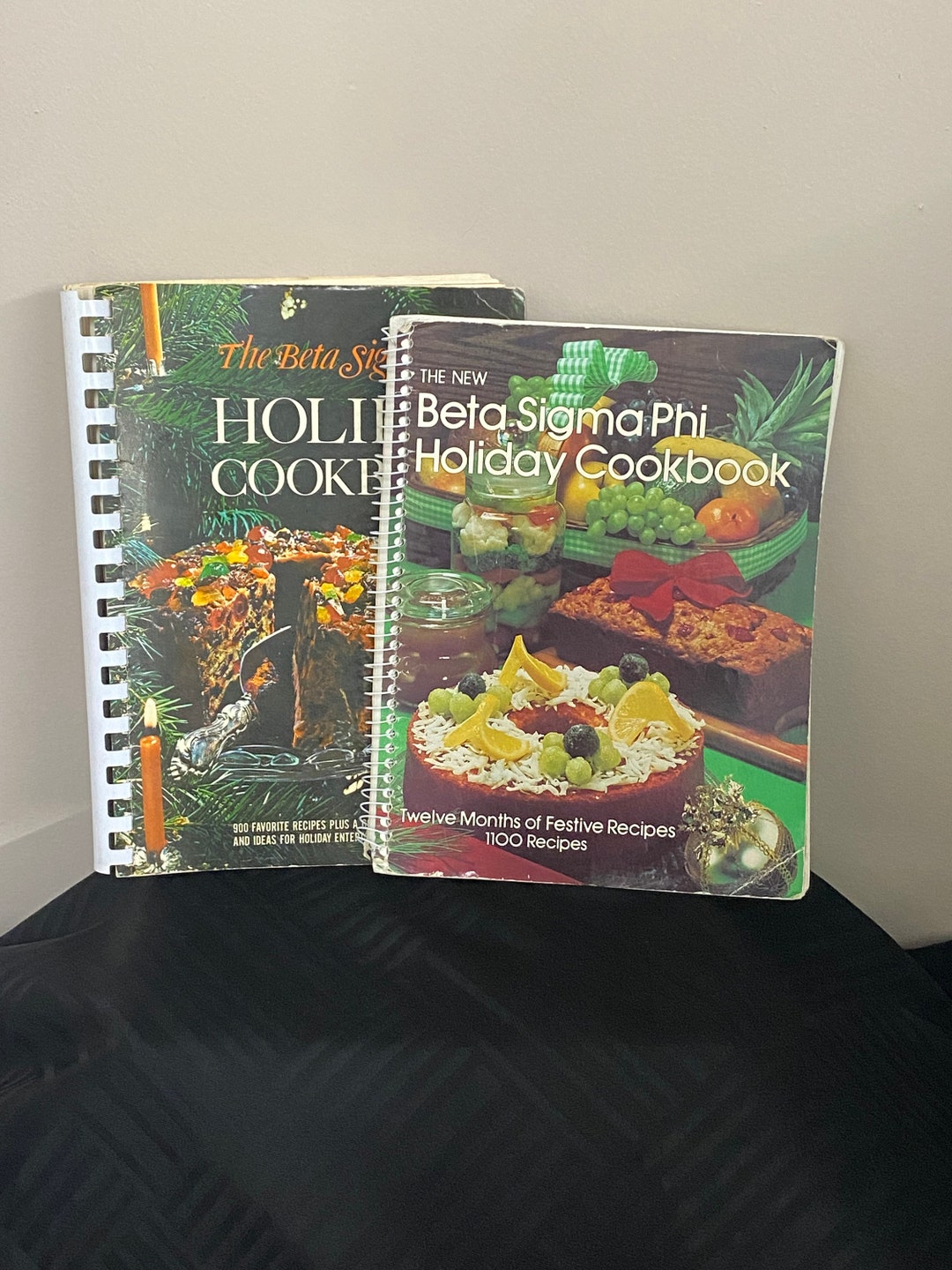 Beta Sigma Phi Holiday Cookbooks - 1971 & 1984 Holiday Cookbook ...