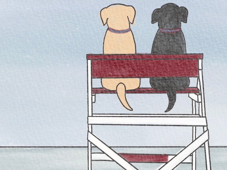 Beach Buds Art Prints Set of 3 Giclée Prints Available in | Etsy