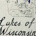 Wisconsin Wineries Map - Etsy