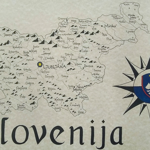 Slovenia - Etsy