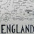 England Hand Drawn Map - Etsy