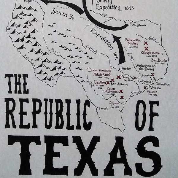 Republic of Texas - Etsy