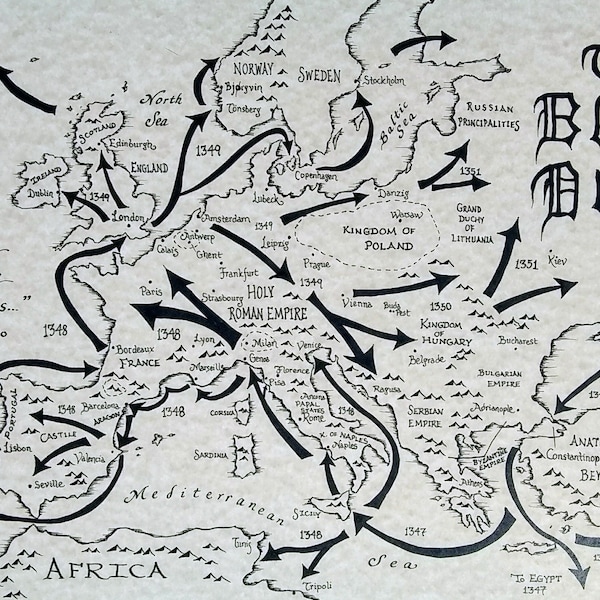 Medieval Mapmaker - Etsy