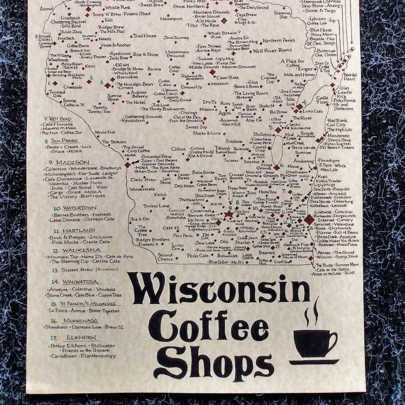 Coffee Places With Shops - Etsy