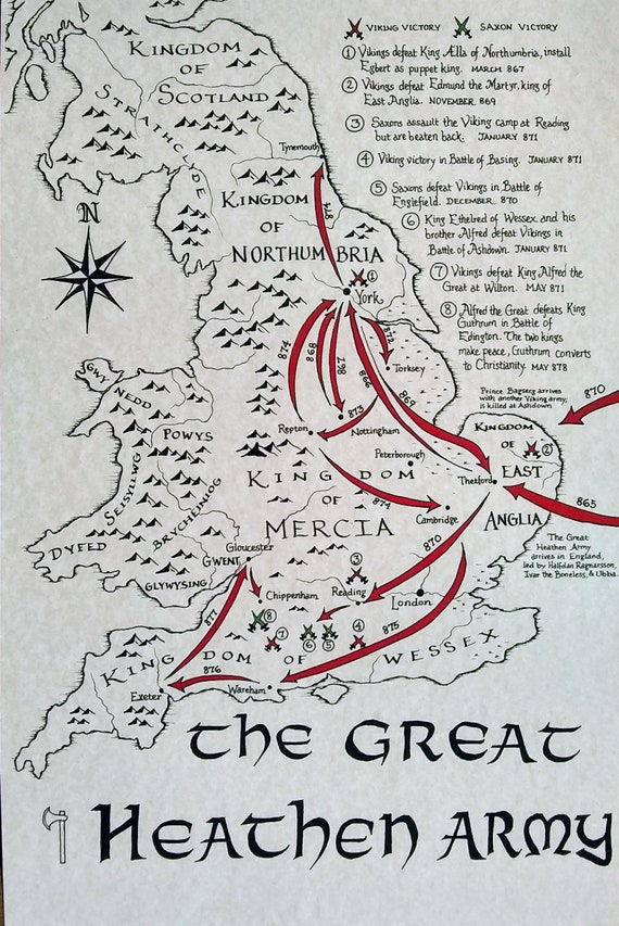 Norwegian Vikings Map