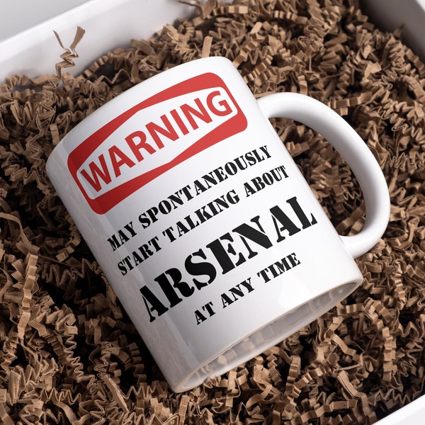 Arsenal Mugs - Etsy UK