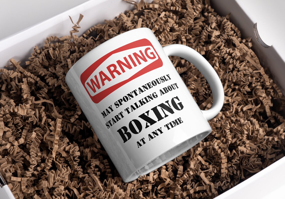 Boxing Mug Gift for Enthusiasts & Fans Perfect for Boxers, Boxing Lover ...
