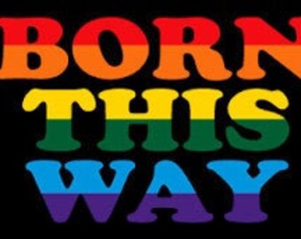 Born This Way Flag - Etsy