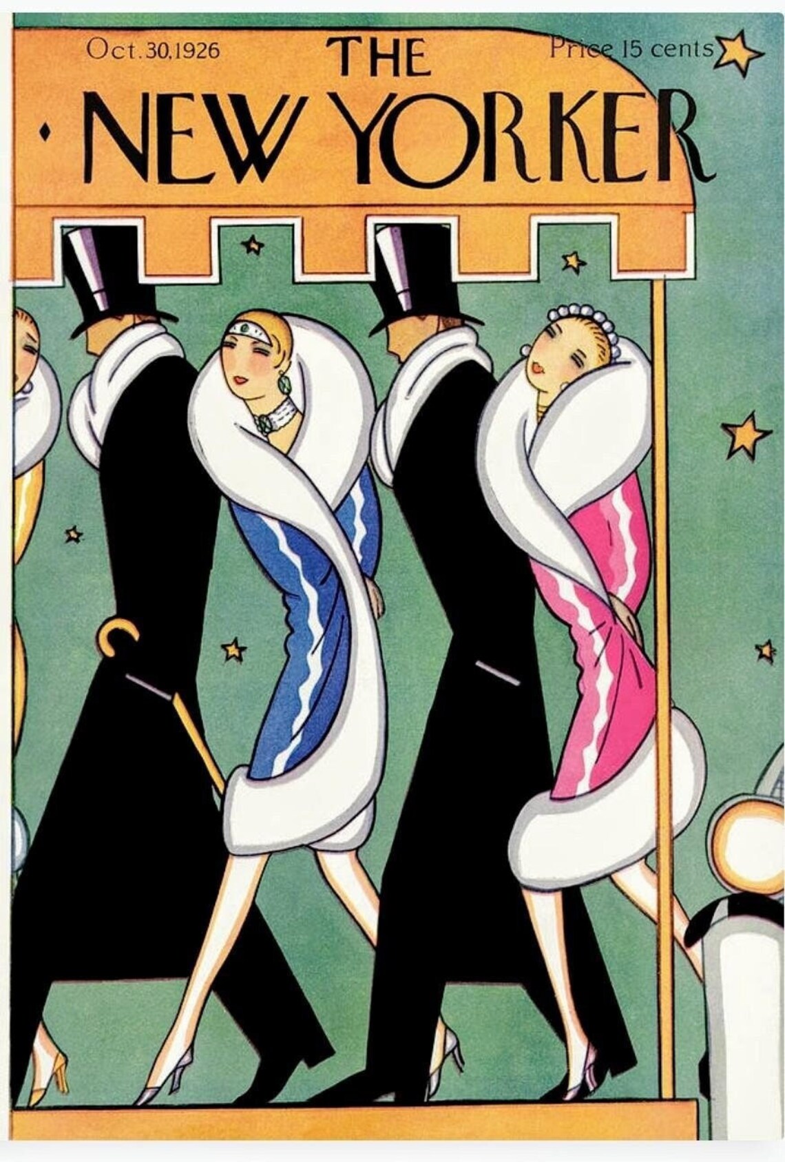 New Yorker - Putting on the Ritz - by Stanley Reynolds - 1926 - Etsy