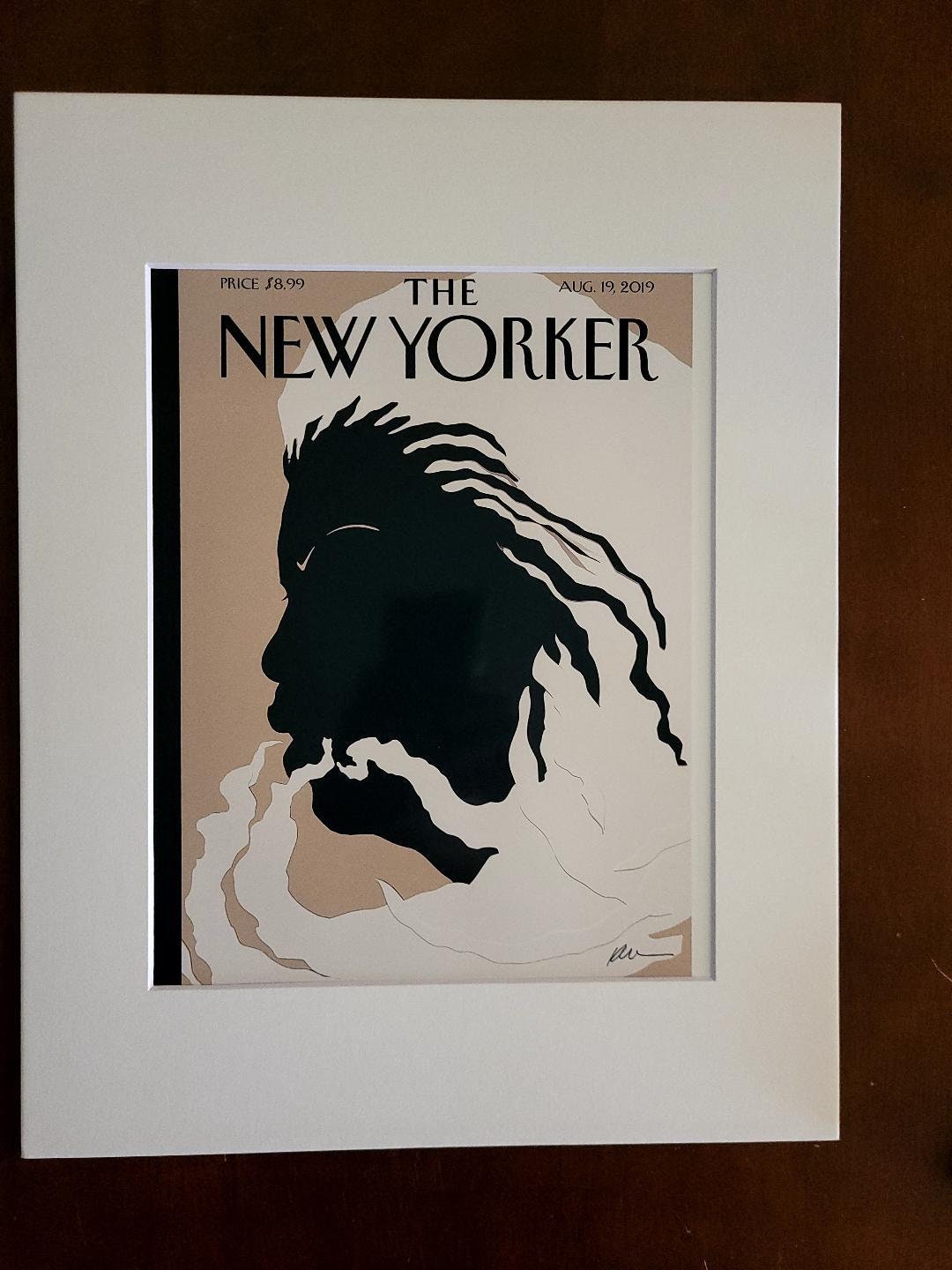 Toni Morrison - the New Yorker Cover - by Kara Walker - August 8, 2019 ...