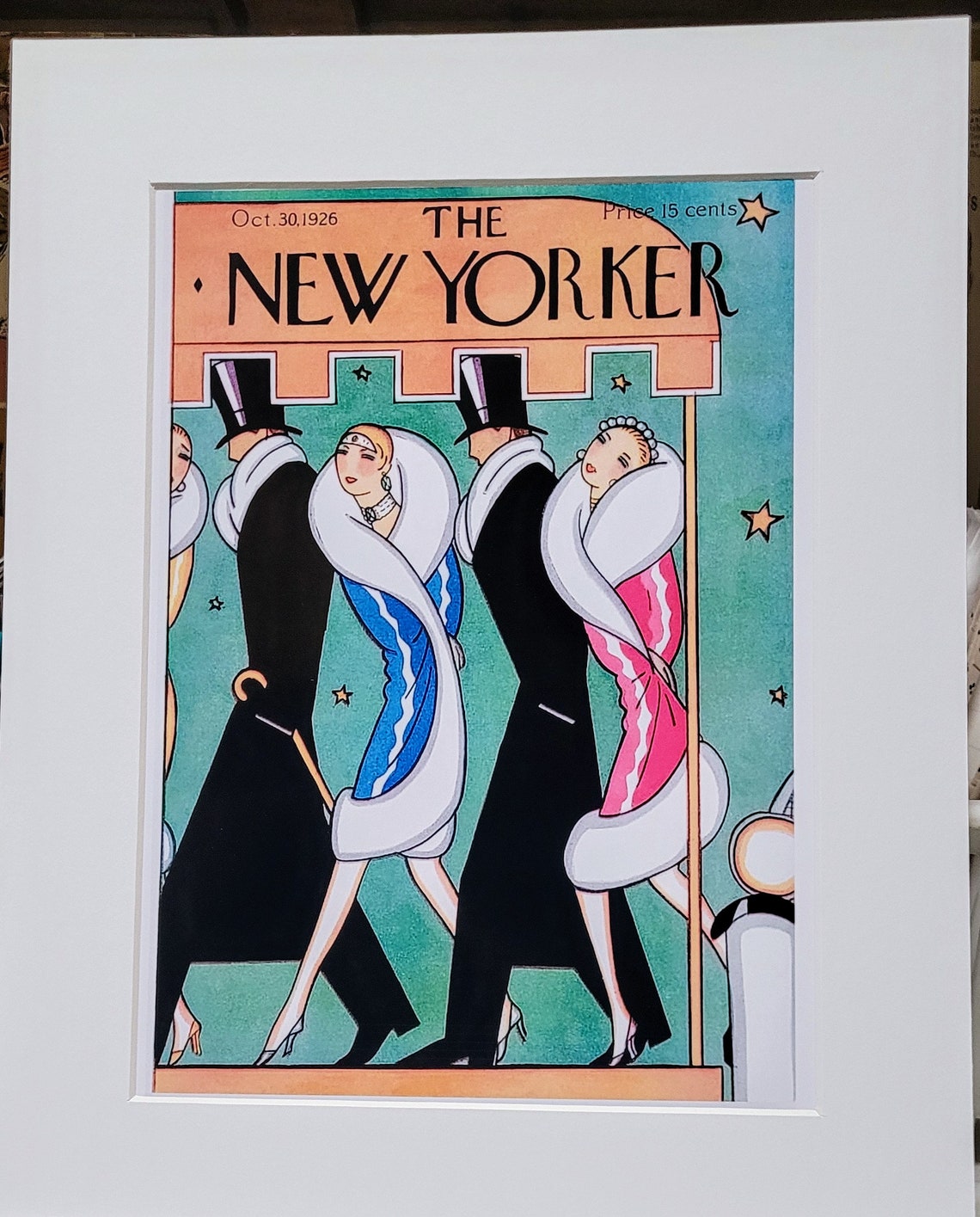 New Yorker - Putting on the Ritz - by Stanley Reynolds - 1926 - Etsy