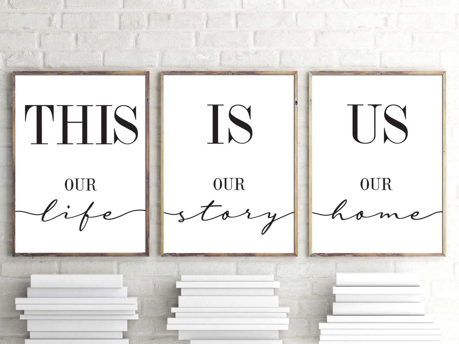 This is Us Our Life Our Story Our Home Printable Set of 3,living/family ...