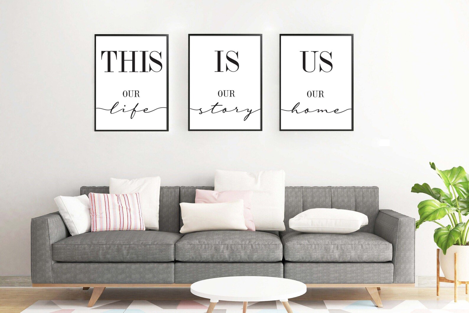 This is Us Our Life Our Story Our Home Printable Set of 3,living/family ...