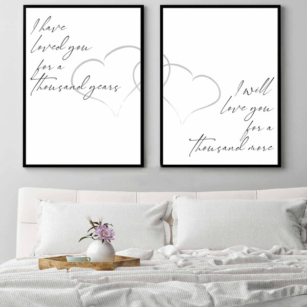 A Thousand Years Etsy