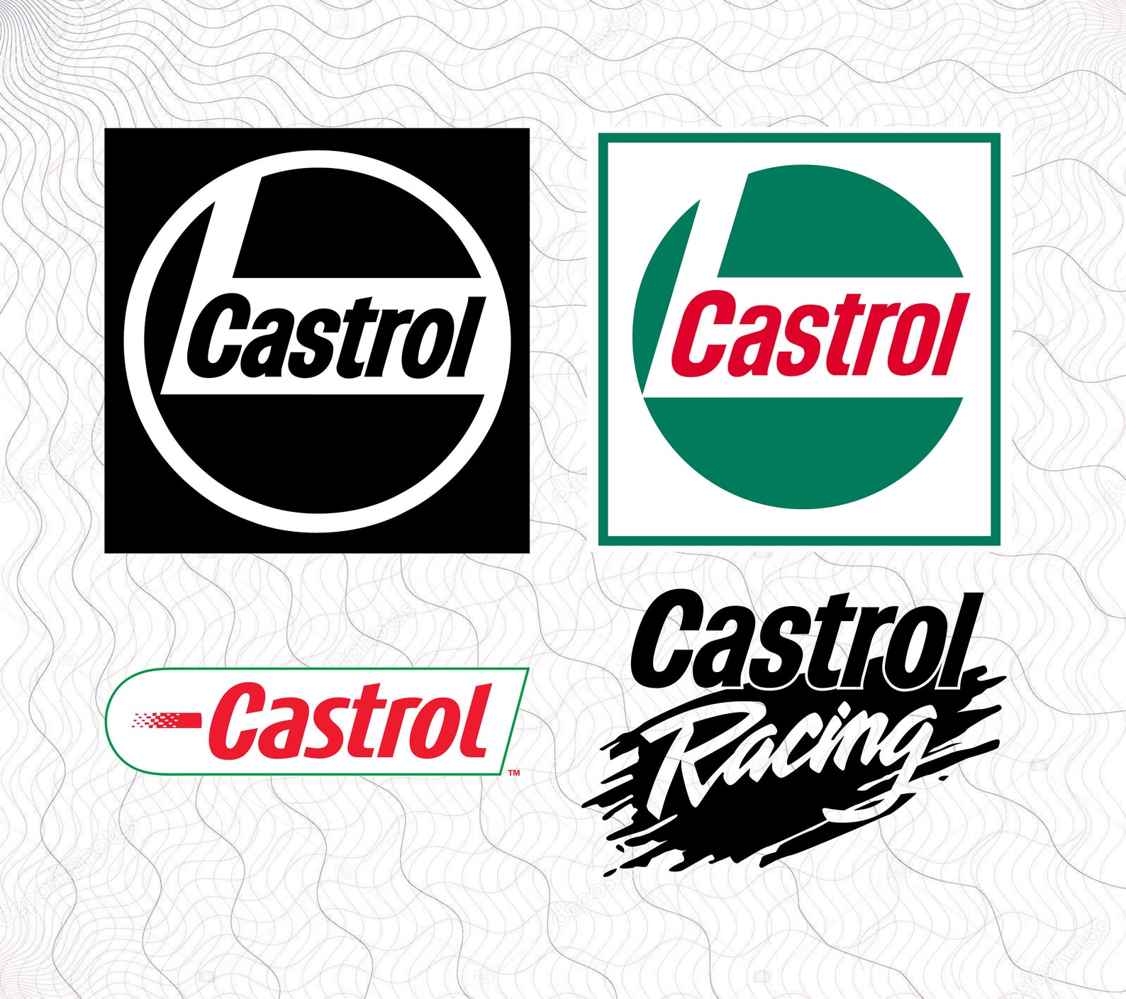 Castrol Logo SVG Castrol Logo Clipart Castrol Logo Cut | Etsy