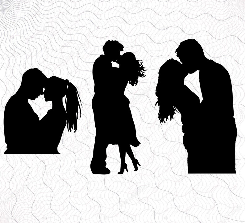 Digital Art & Collectibles Drawing & Illustration kiss SVG dxf png ...