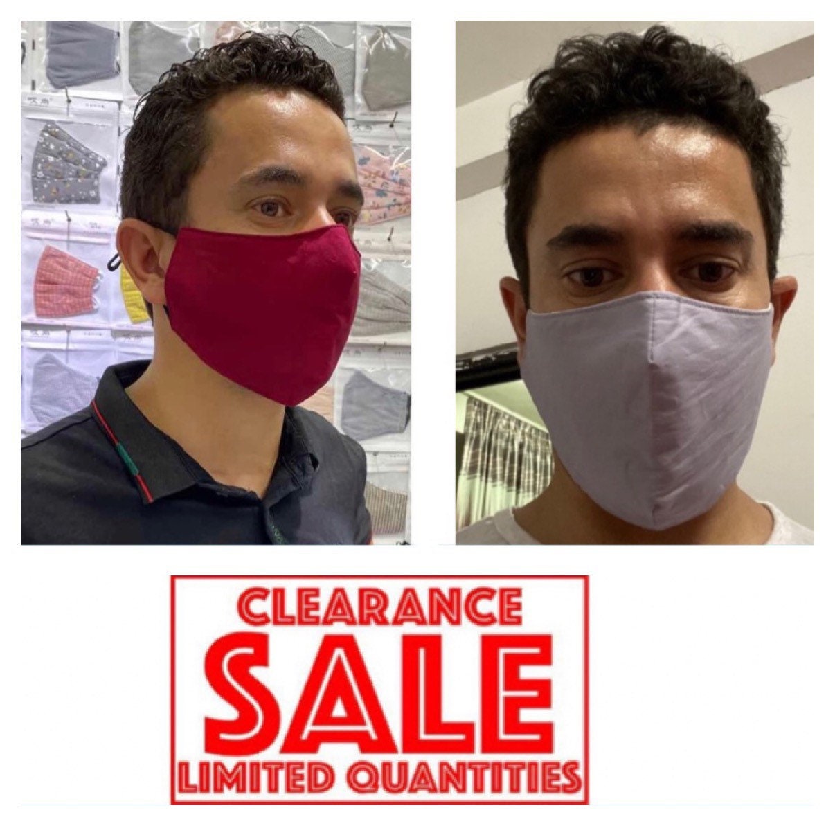 4 Pack MULTI LAYER MASK Protection Face Mask Unisex Face - Etsy