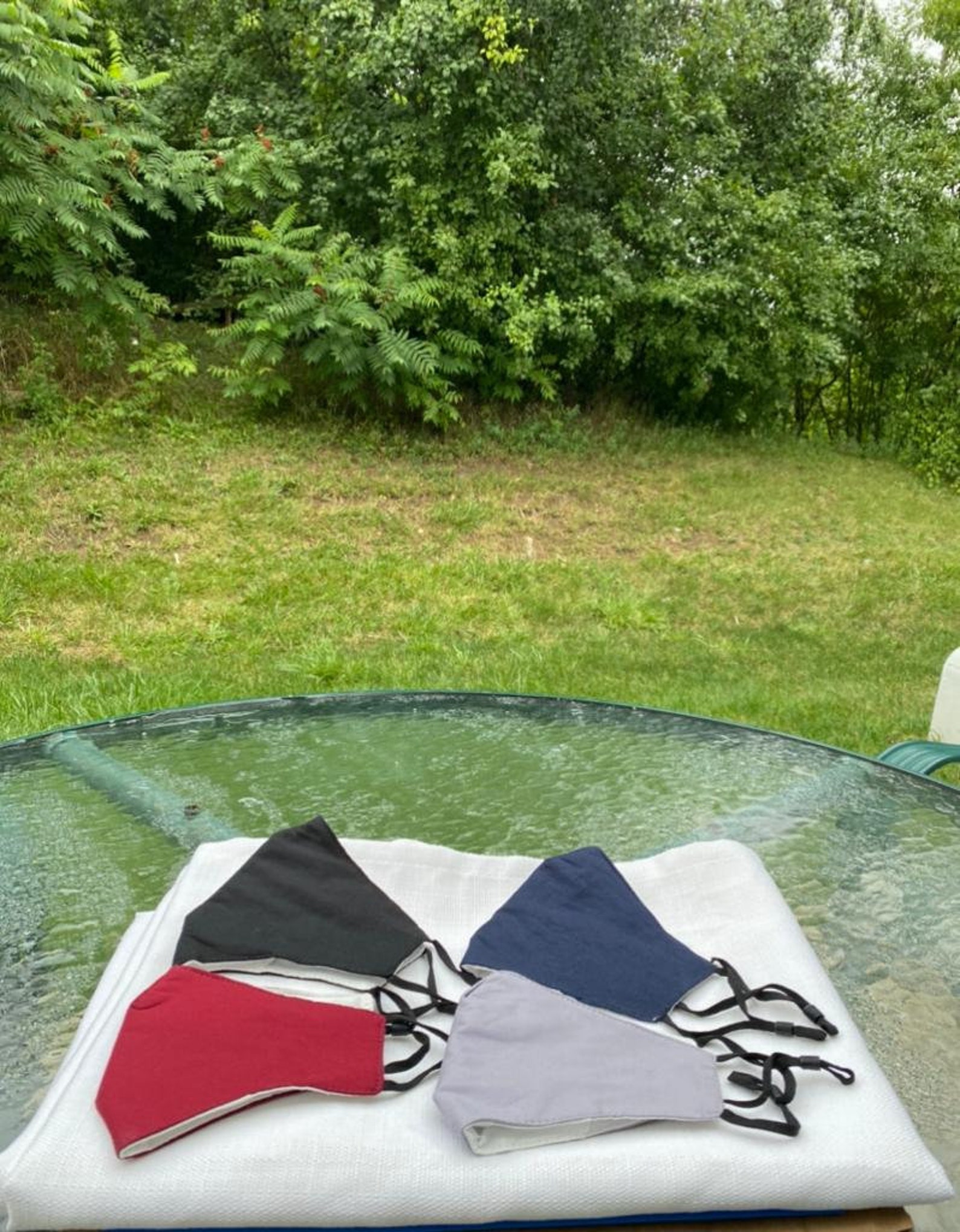 4 Pack MULTI LAYER MASK Protection Face Mask Unisex Face | Etsy