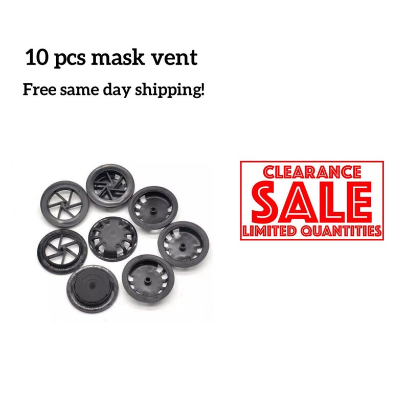 100 Pcs Wholesale Breathing Vent for Face Mask - Etsy
