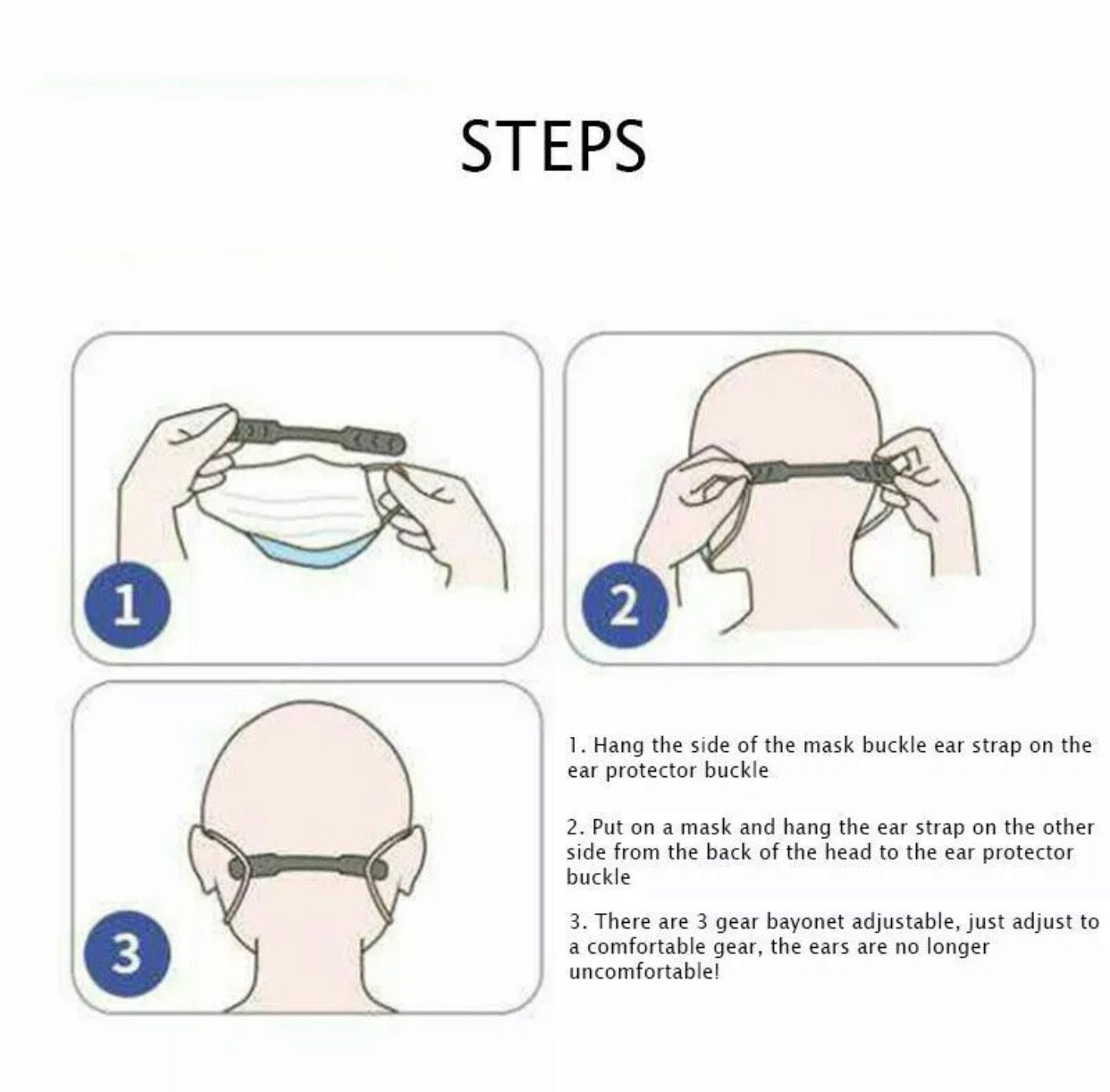 4 Pack MULTI LAYER MASK Protection Face Mask Unisex Face - Etsy